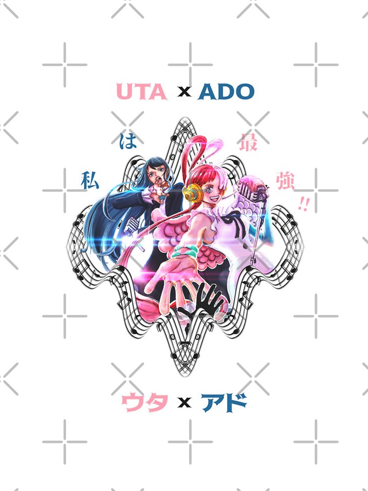 "Uta and Ado Singer Design Original one piece film red" iPhone Case for ...