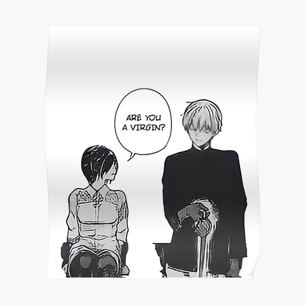 Are You Virgin Kaneki Ken And Touka Kirishima Tokyo Ghoul Anime Shirt Manga Ghoul Japan