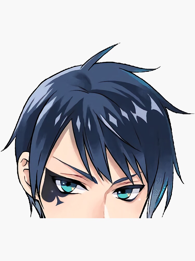 "Deuce Spade TWST Peeker" Sticker for Sale by kusame | Redbubble