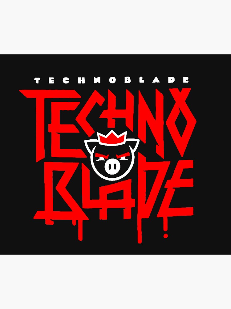 " techoneblade logo " Sticker for Sale by Uness1969 | Redbubble