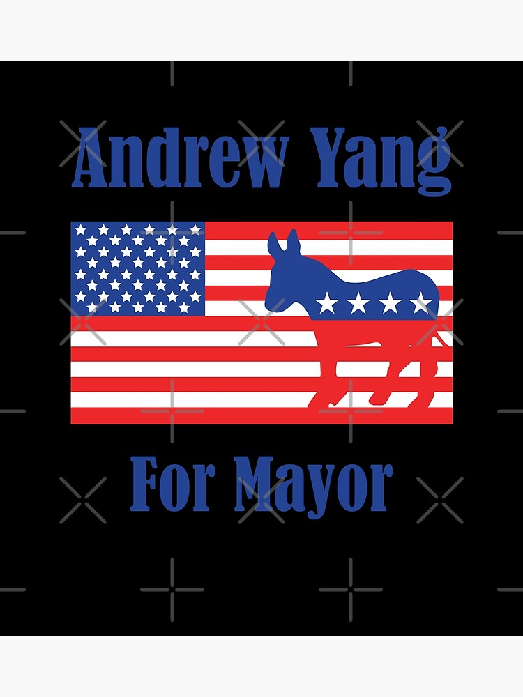 "Andrew Yang For Mayor - Donkey" Poster for Sale by Omar-Designer-1 ...