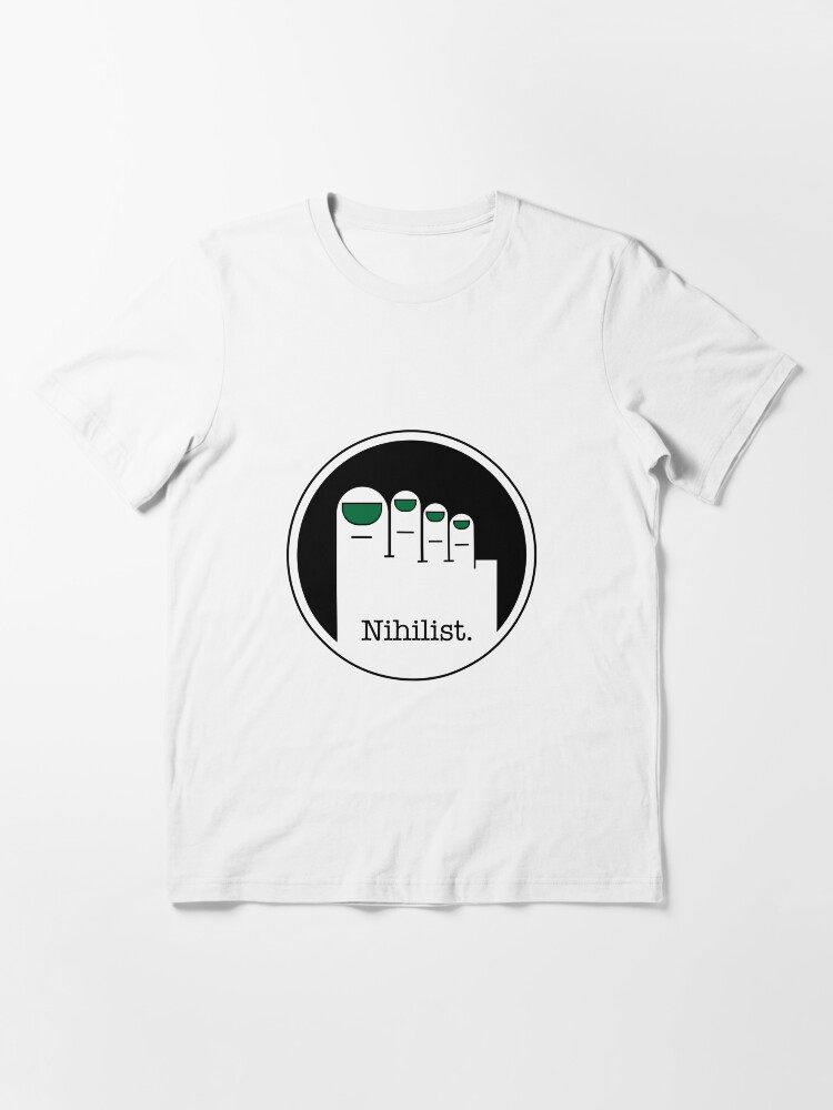 "Nihilist" T-shirt for Sale by giuliomaffei90 | Redbubble | big ...