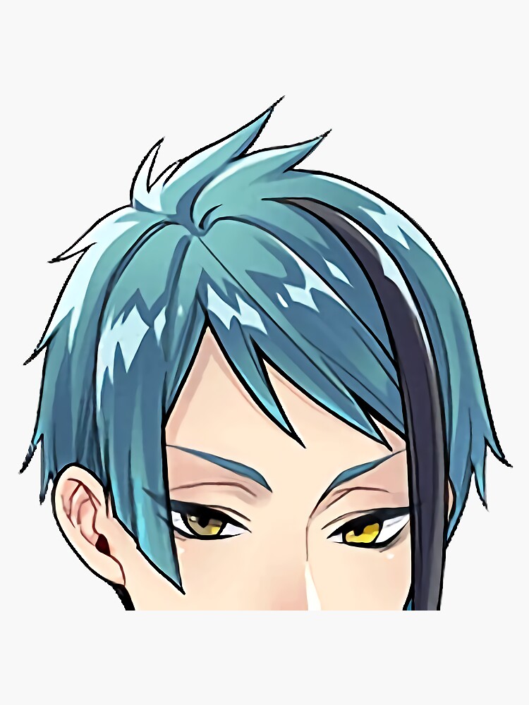 "Jade Leech TWST Peeker sticker" Sticker for Sale by kusame | Redbubble