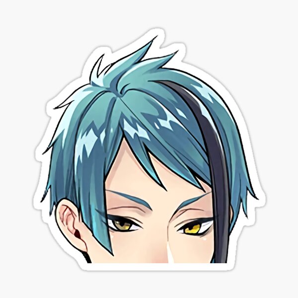 "Jade Leech TWST Peeker sticker" Sticker for Sale by kusame | Redbubble