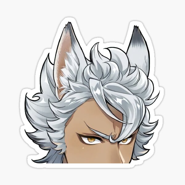 "Jack Howl TWST Peeker" Sticker for Sale by kusame | Redbubble
