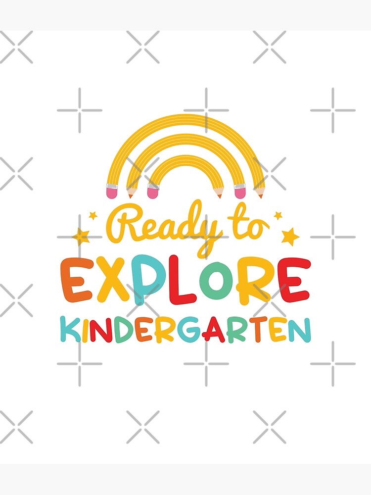 "Ready To Explore Kindergarten" Poster for Sale by ChicGraphix | Redbubble