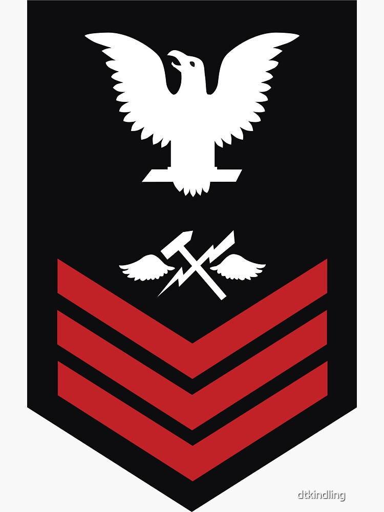 "AS1 Aviation Support Equipment Technician First Class" Sticker for ...