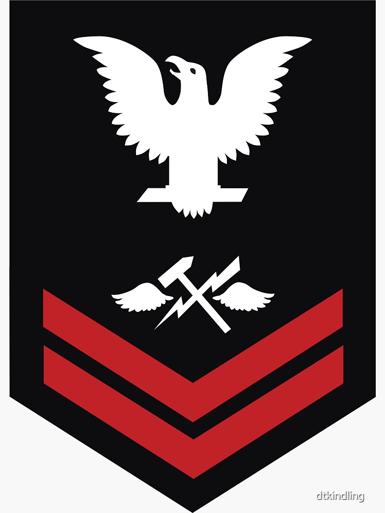 "AS2 Aviation Support Equipment Technician Second Class" Sticker for ...