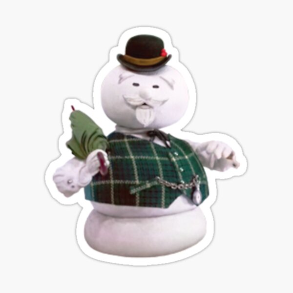 "Sam the Snowman" Sticker for Sale by cardigans13 | Redbubble