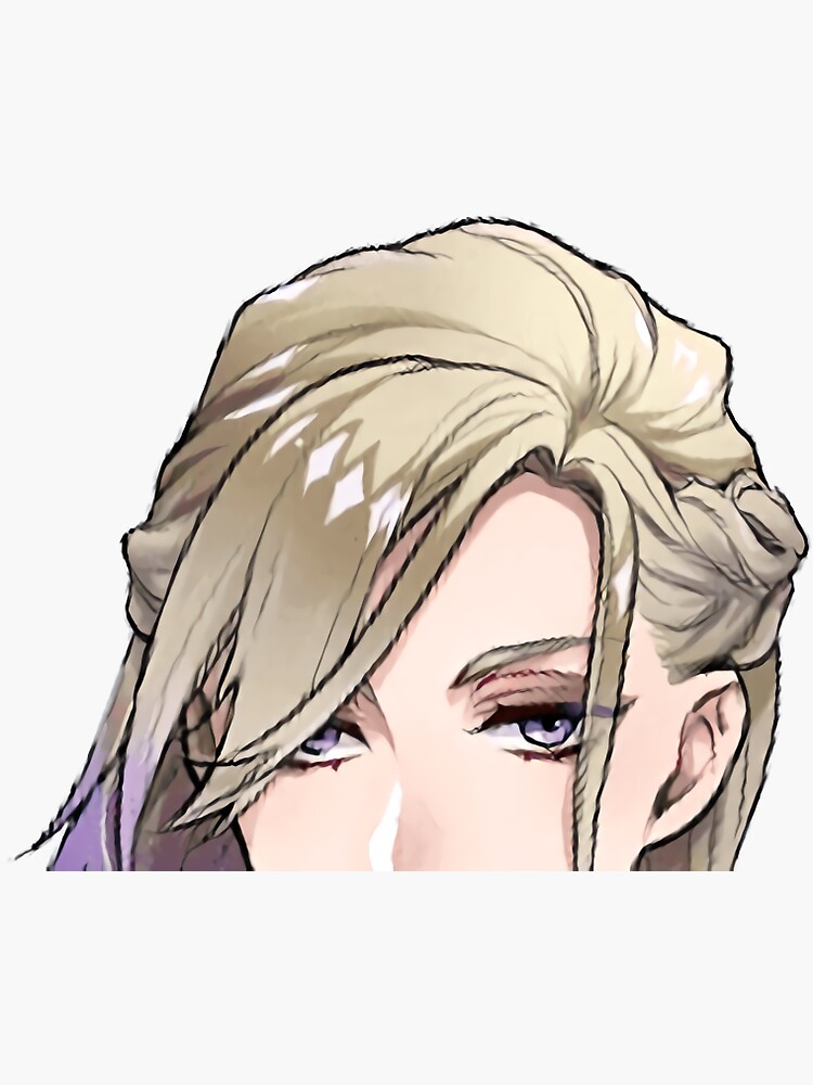 "Vil Schoenheit TWST Peeker" Sticker for Sale by kusame | Redbubble