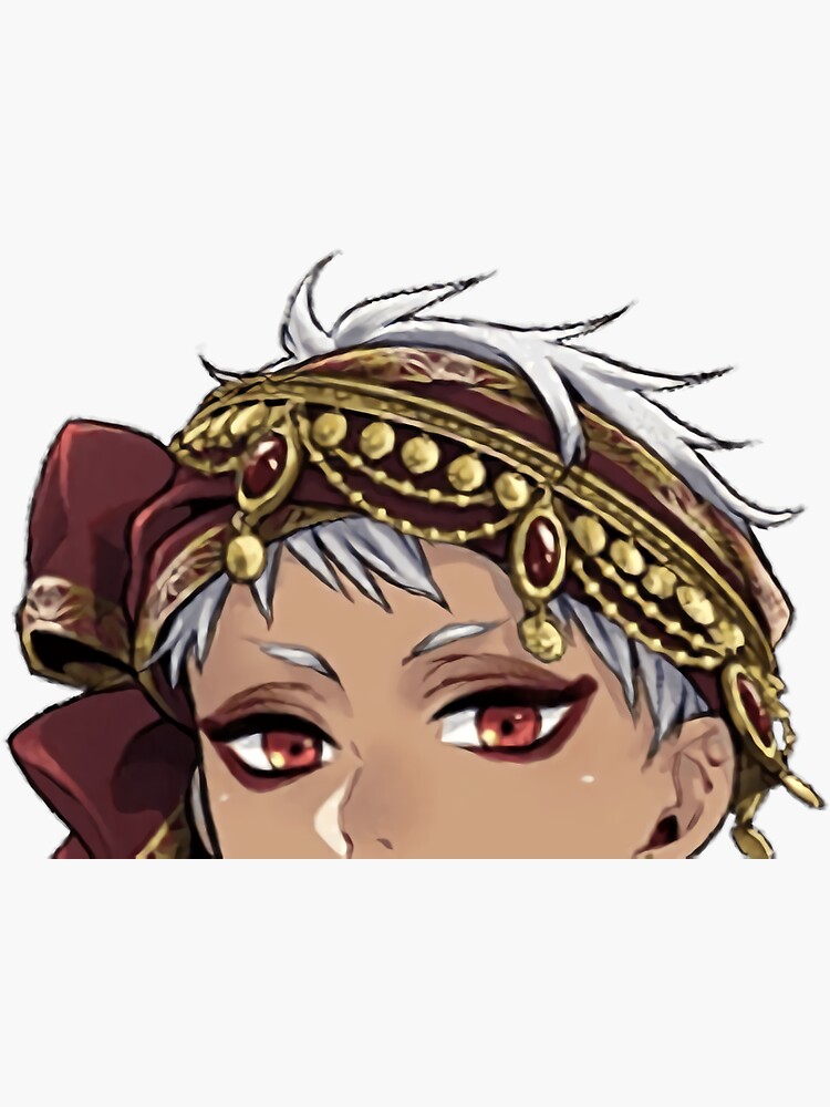 "Kalim Al-Asim TWST Peeker" Sticker for Sale by kusame | Redbubble