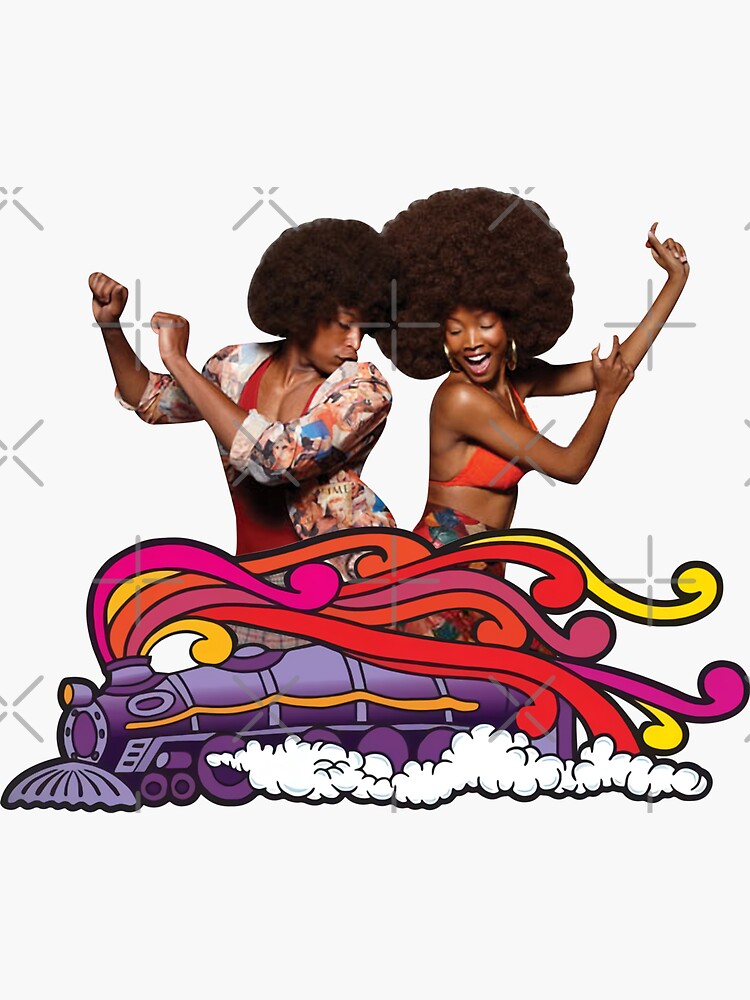 "Soul train vintage distressed" Sticker for Sale by tammoleniuse ...