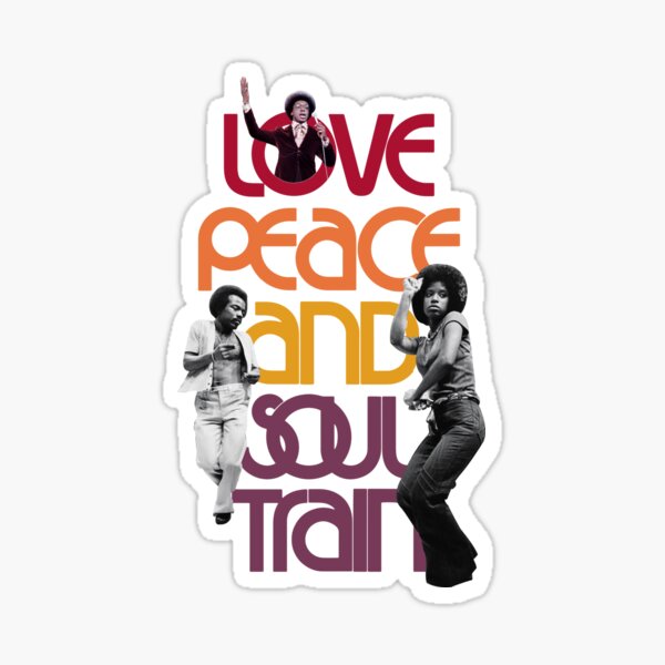 "Soul Train" Sticker for Sale by tammoleniuse | Redbubble