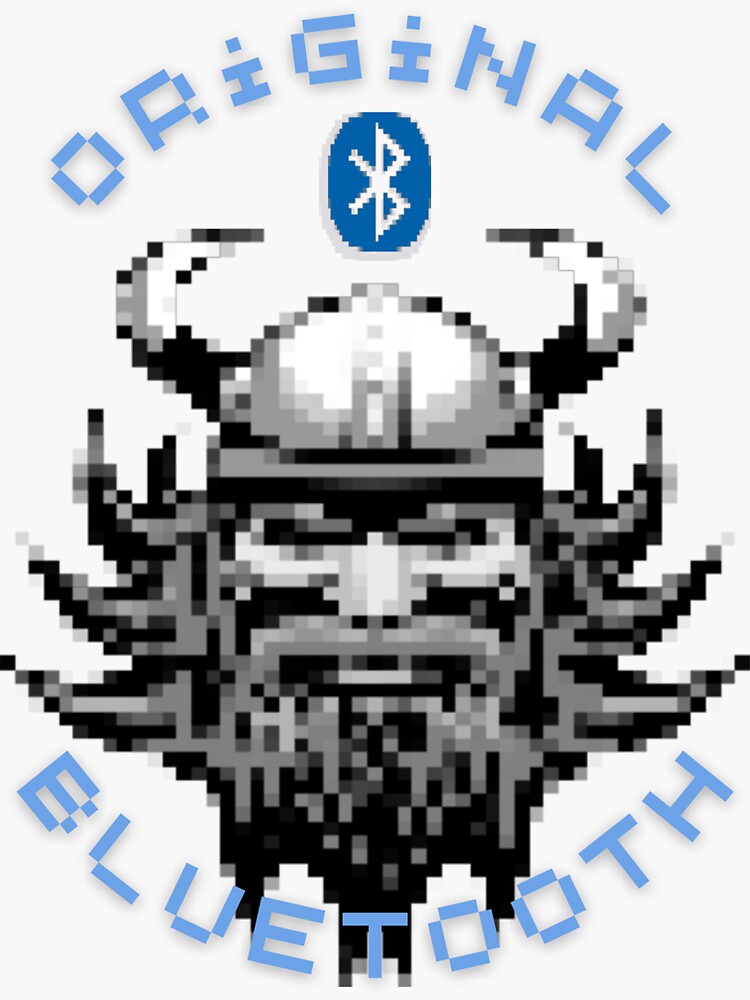 "Original Bluetooth" Sticker for Sale by Vynnfir | Redbubble