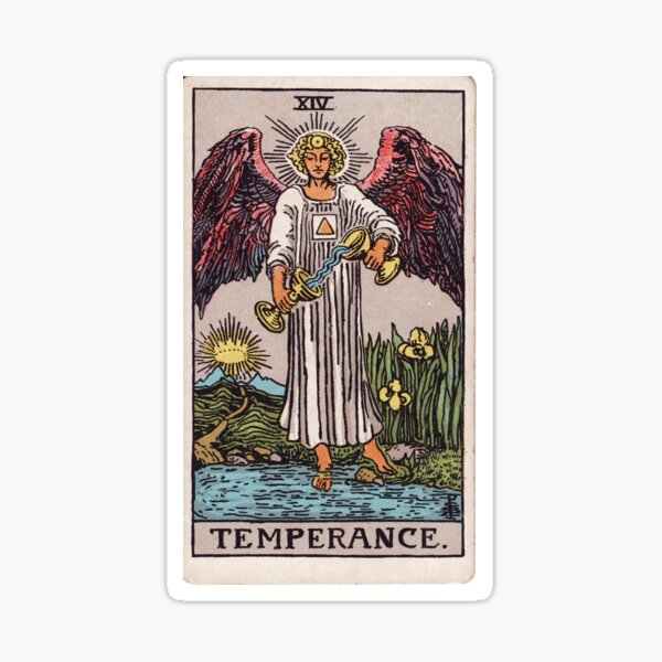 "Temperance" Sticker for Sale by pandyprods | Redbubble