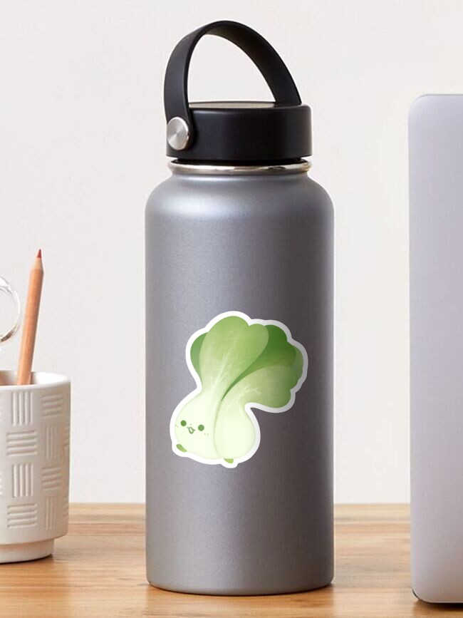 "Running Pak Choi" Sticker for Sale by NomnomPotato | Redbubble
