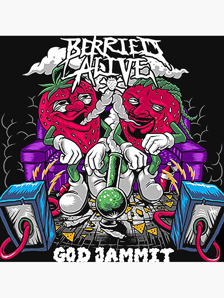 "berried alive populer" Sticker for Sale by Cariely1942 | Redbubble