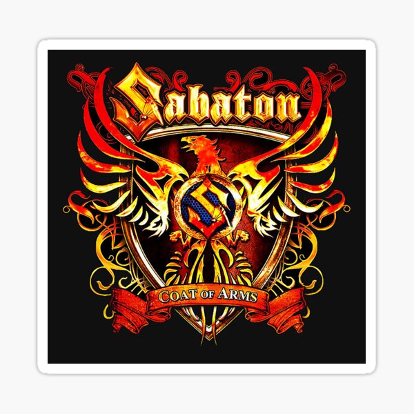 "sabaton" Sticker for Sale by nbladder25 | Redbubble