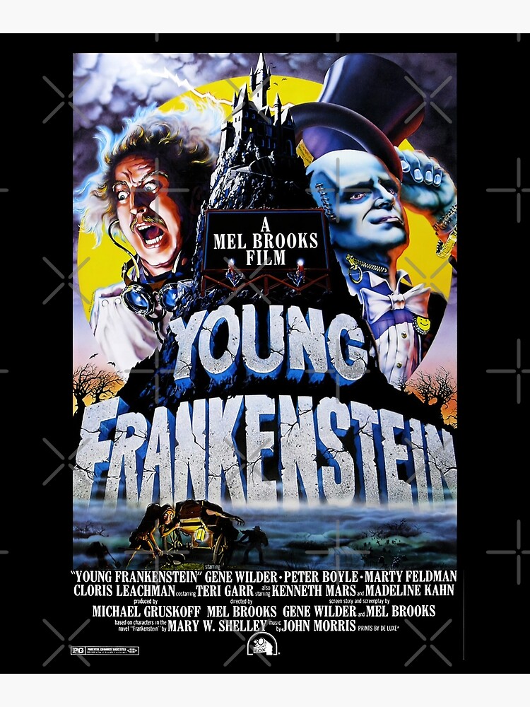 "Young FRONKenstein, Not Frankenstein" Poster for Sale by tammoleniuse ...