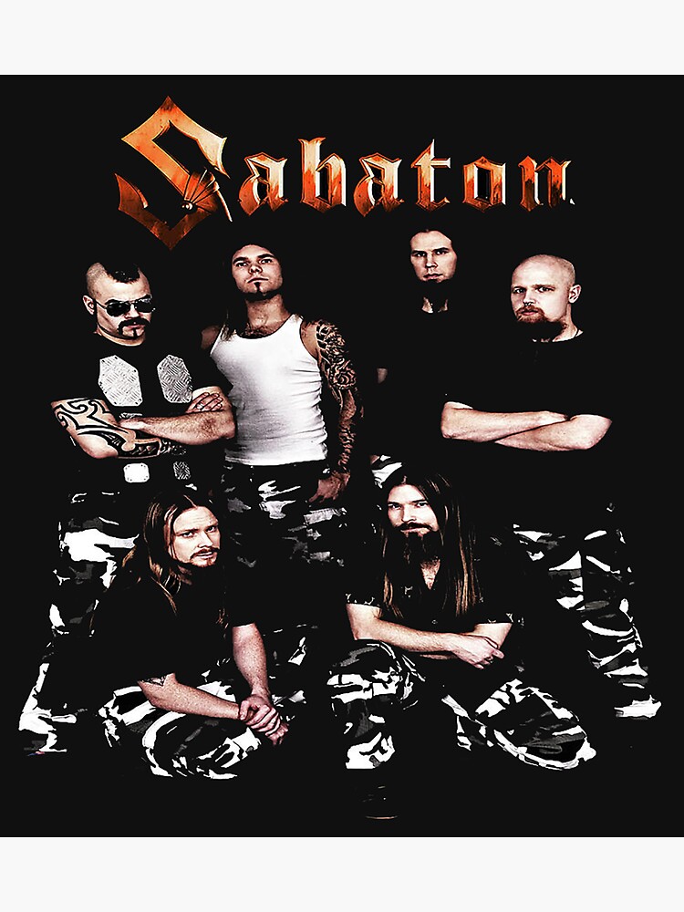 "sabaton" Sticker for Sale by nbladder25 | Redbubble