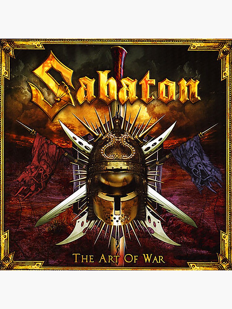 "sabaton" Sticker for Sale by nbladder25 | Redbubble