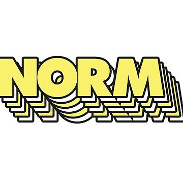 "NORM" Classic T-Shirt for Sale by robtzn | Redbubble