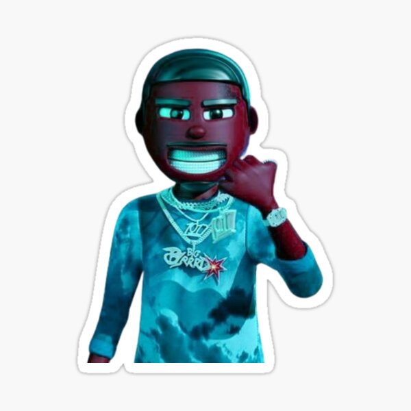 "Shiesty Shiesty!! " Sticker for Sale by V2Banksy | Redbubble