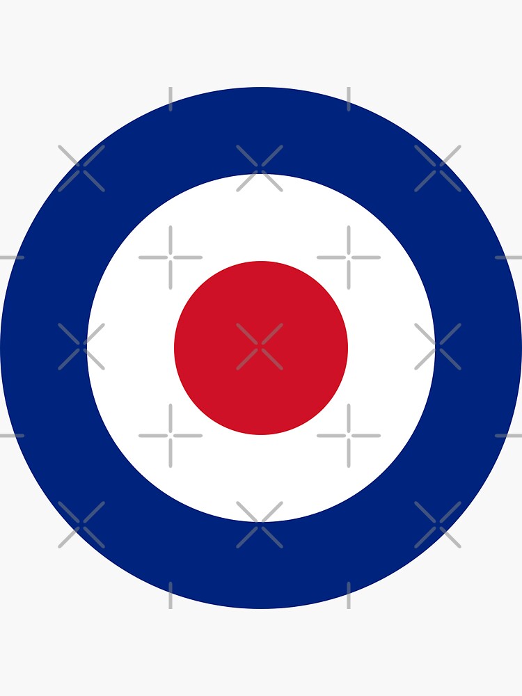 "MOD-Small logo" Sticker by Joker59320 | Redbubble