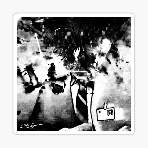 "Scanning in progress" Sticker for Sale by Tukkasotka | Redbubble