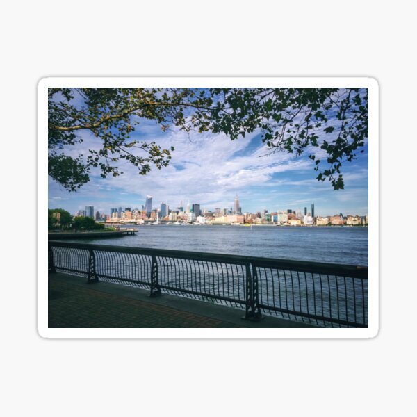 "Manhattan Skyline New York City " Sticker for Sale by eleonoraingrid ...