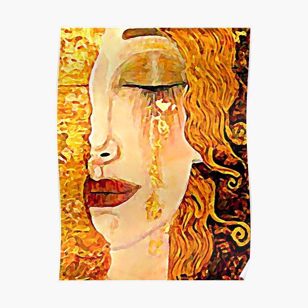 "Golden Tears by Anne-Marie Zilberman Art Print Freya’s Tears Inspired ...