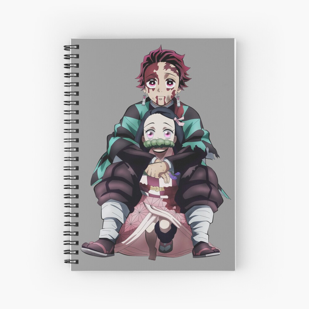 "Kimetsu no Yaiba, 鬼滅の刃, Kamado Tanjiro" Spiral Notebook for Sale by ...