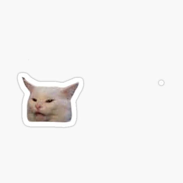 "Funny cat meme sticker #2" Sticker for Sale by SkortStickers | Redbubble