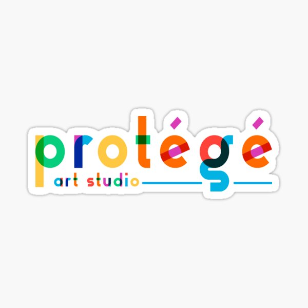 "Protégé Logo (Full Color)" Sticker for Sale by ProtegeAS | Redbubble