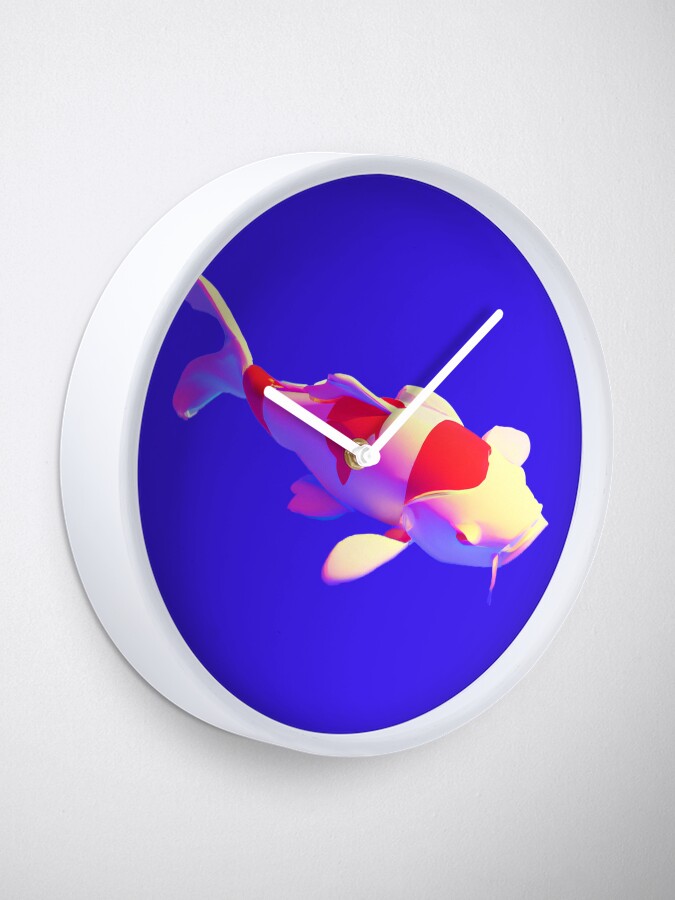 " a koi fish, in the vaporwave style of the 90s, 3d rendered, pastel ...