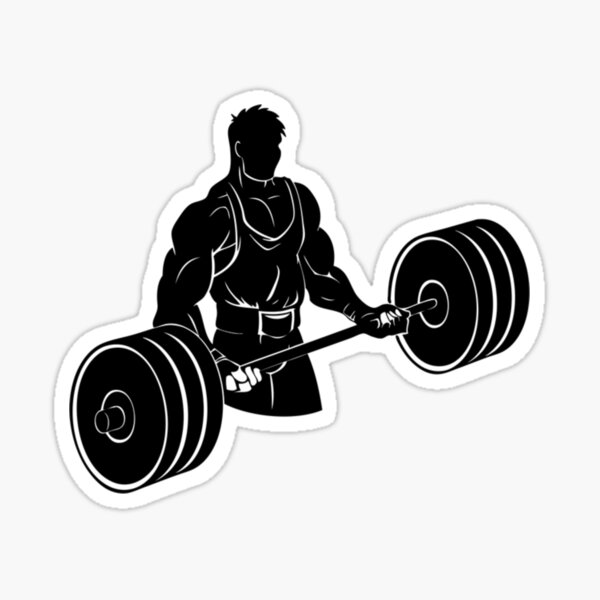 "Huge bodybuilder" Sticker for Sale by Alexandermo | Redbubble