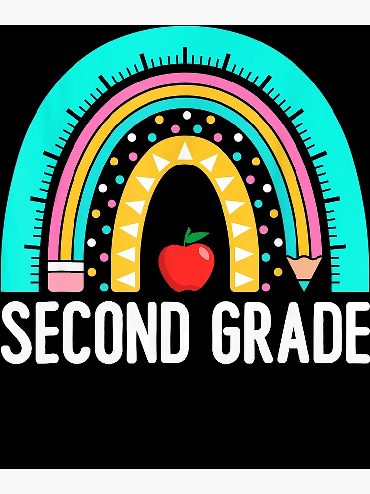 Póster «Equipo de maestros Rainbow de segundo grado Equipo de segundo ...