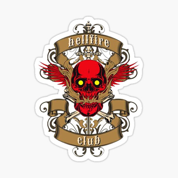 "Hellfire Club Stranger Classic " Sticker for Sale by EveWatson2 ...