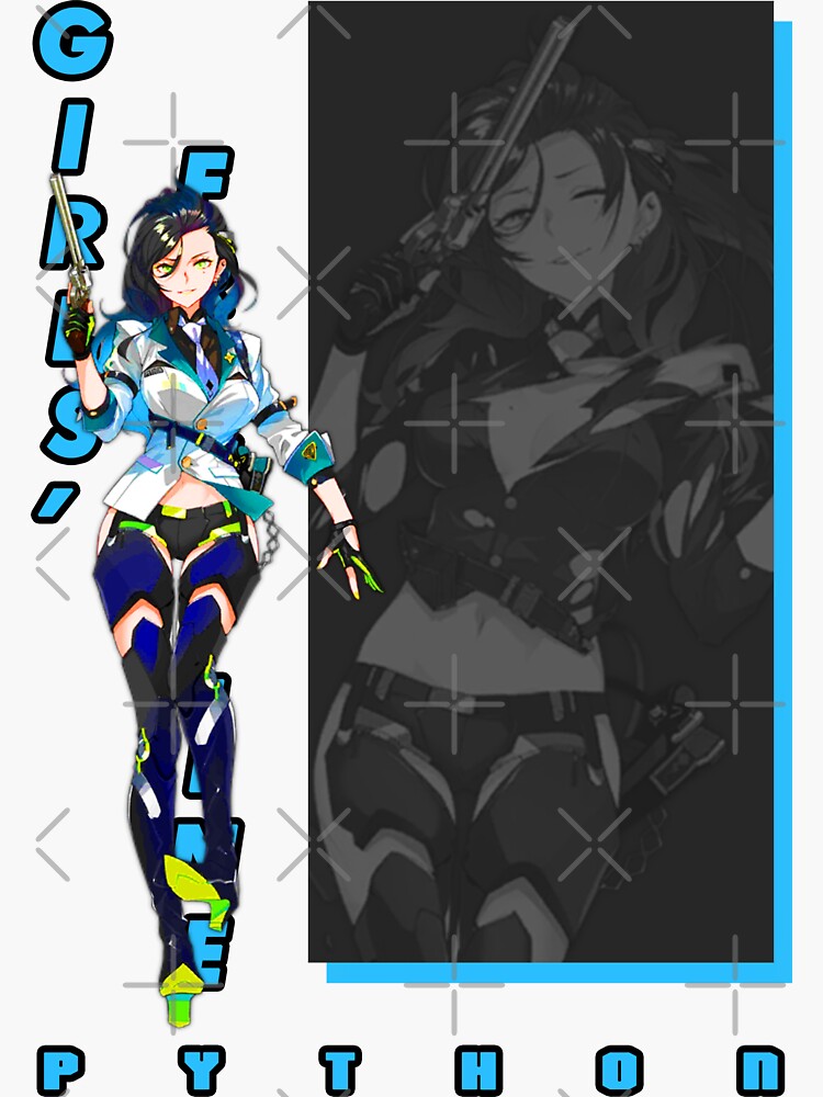 "GIRLS FRONTLINE - PYTHON" Sticker for Sale by AZURESIEGFRIED | Redbubble