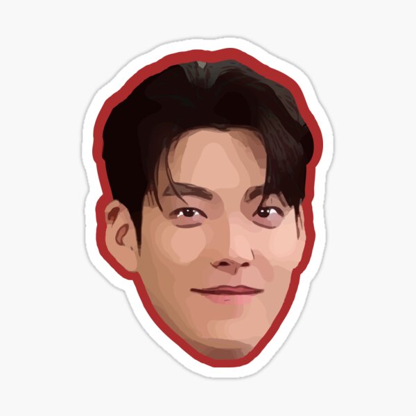 "Kim Woo Bin - Korean Actor " Sticker for Sale by Playful-Shop | Redbubble