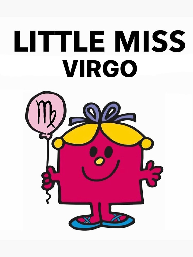 "Little Miss Virgo" Magnet for Sale by Kaylaskie | Redbubble