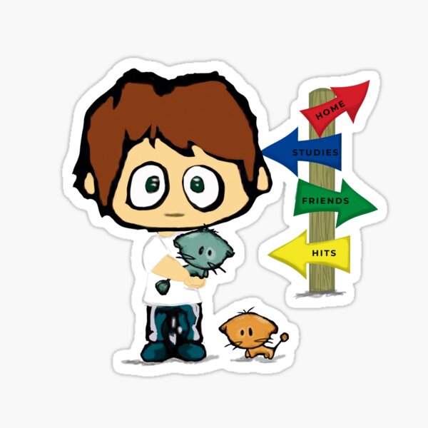 "Where we go?" Sticker for Sale by soryilustracion | Redbubble