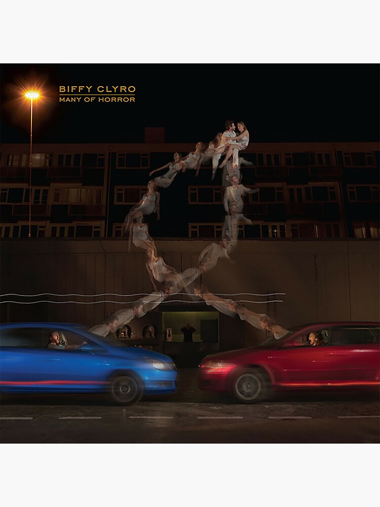 "many of horror car" Sticker for Sale by esterblong | Redbubble