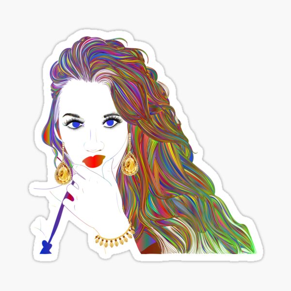 "IM THAT GIRL, CONFIDENCE IS KEY" Sticker for Sale by QWEENFIESTY | Redbubble