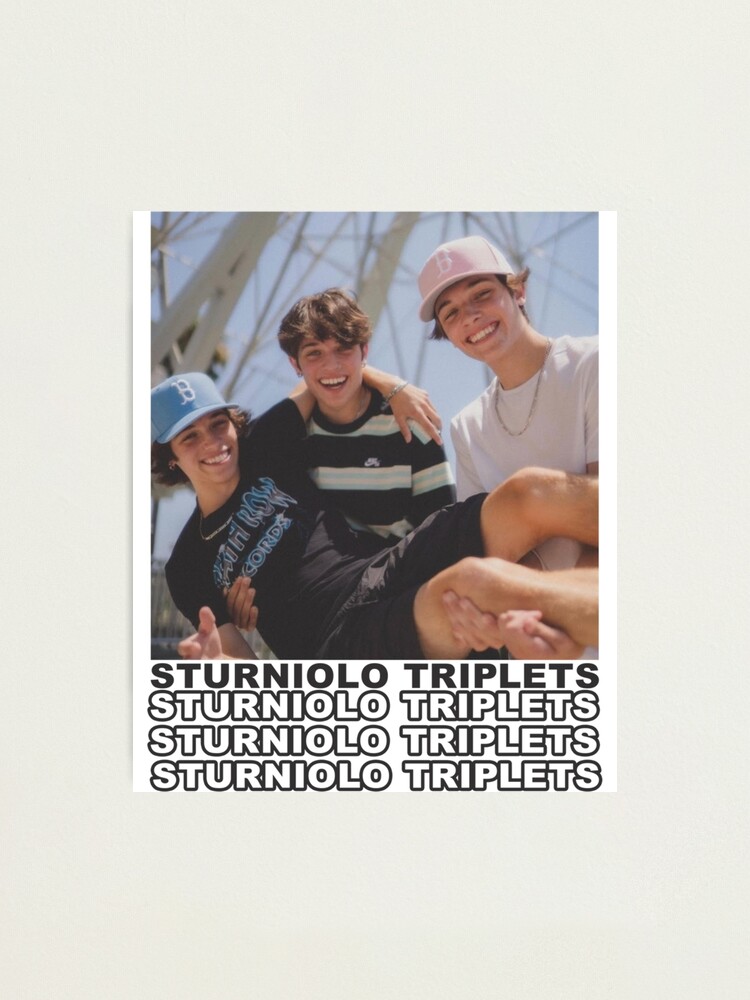 "sturniolo triplets merch " Photographic Print for Sale by ...