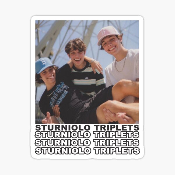 "sturniolo triplets merch " Sticker for Sale by CCKanStudio555 | Redbubble