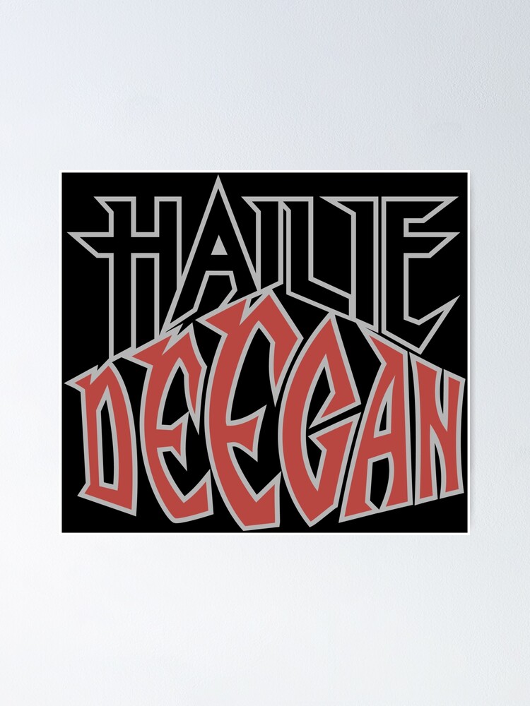 "HAILIE DEEGAN " Poster for Sale by JaydenMcKenzie | Redbubble