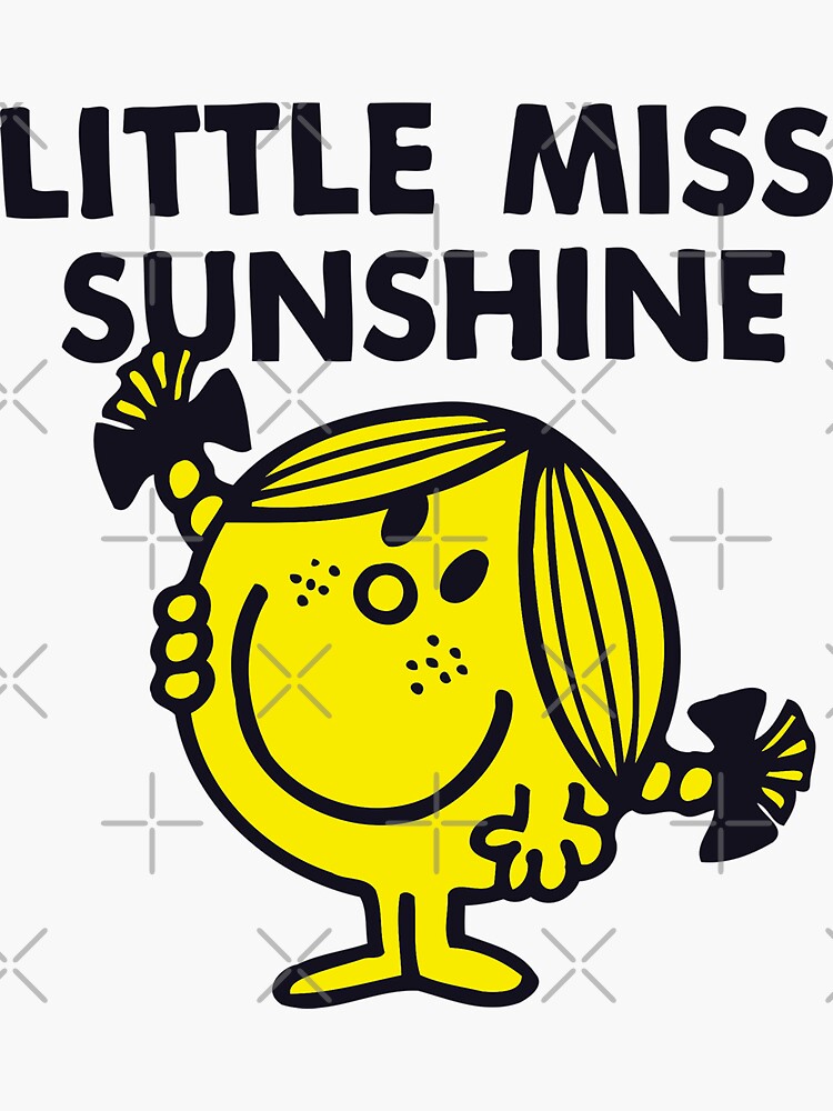 "little miss" Sticker for Sale by RodneyMooren | Redbubble
