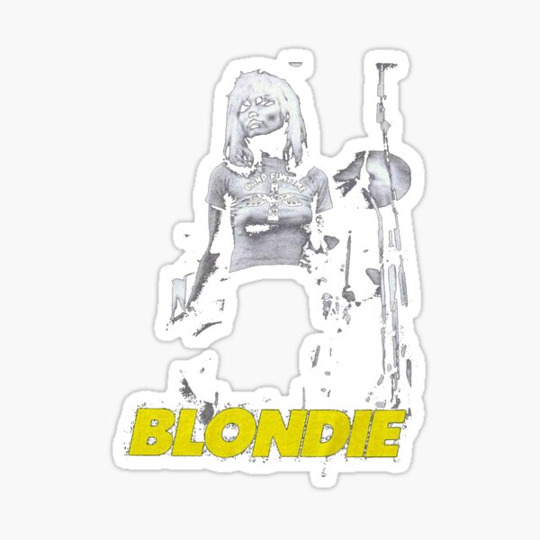 "Blondie Band" Sticker for Sale by lodyskjerin | Redbubble