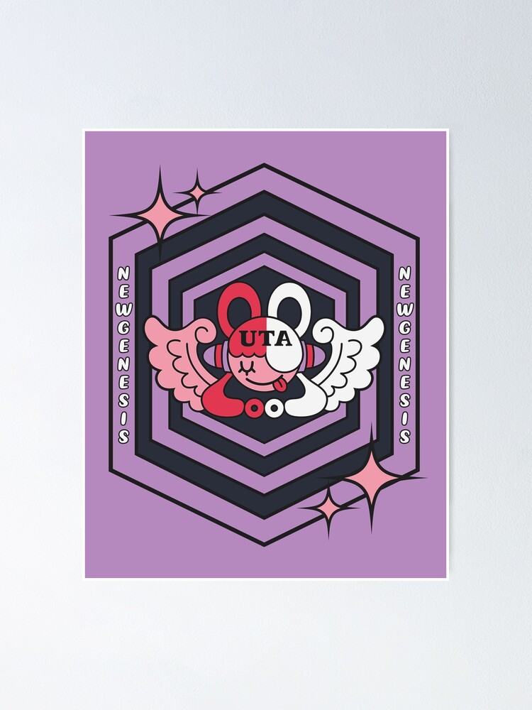 " Uta New Genesis emblem design original " Poster for Sale by BBNJ-edit ...